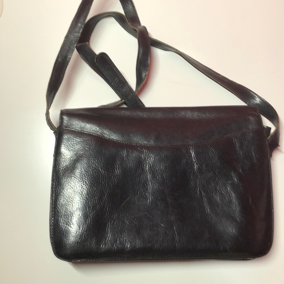 Bosca | Bags | Vintage Bosca Leather Crossbody | Poshmark